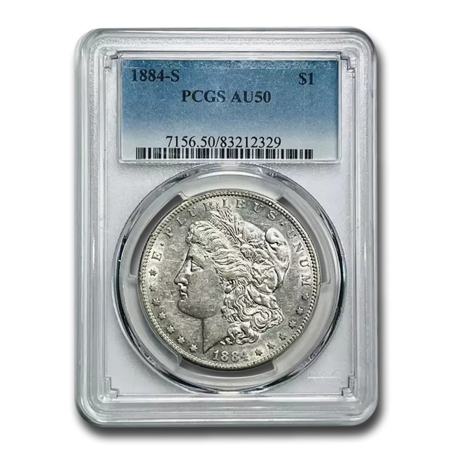 1884 S Morgan Silver Dollar Value - APMEX